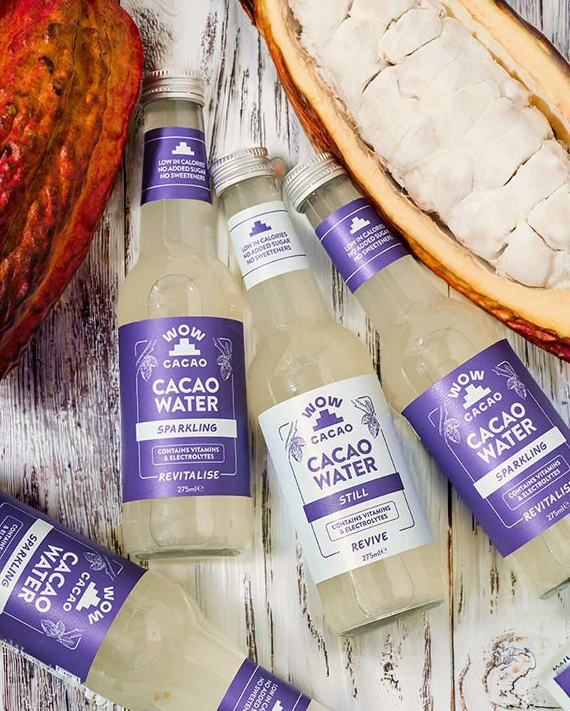 Wow Cacao | Electrolyte-Filled, Hydrating Cacao Water